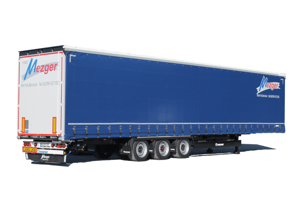 Verlängerter Auflieger Lang LKW Typ1 - Mezger Rent & Service